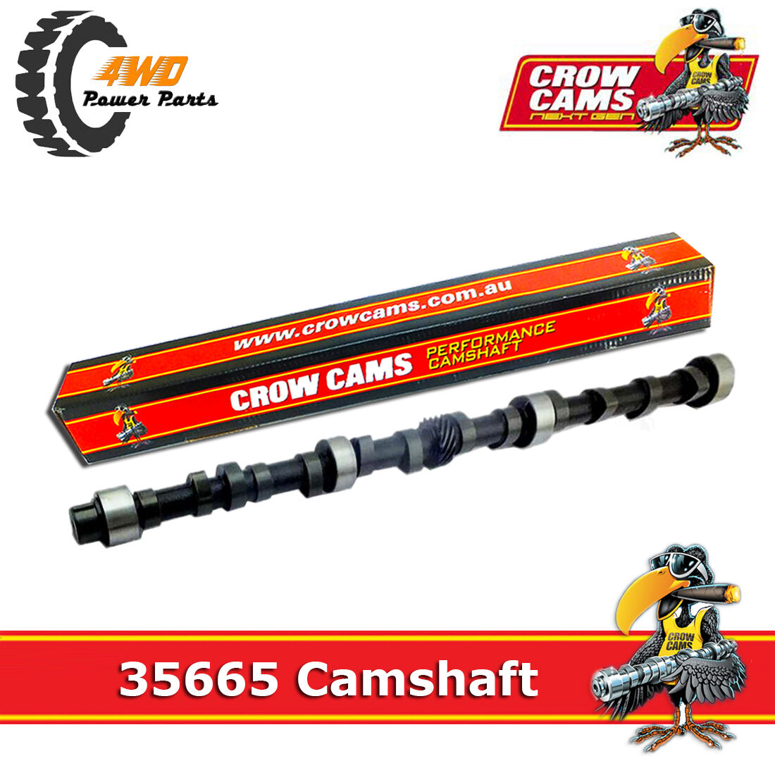 Crow Cams Street Camshaft for Holden 6 Cyl Red Blue Black Commodore To – 4WD Power Parts